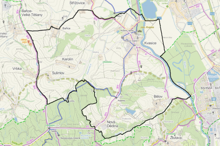 mapa honitby.png :: Myslivci kvasice